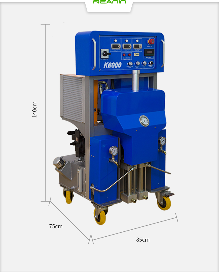 High Pressure Hydraulic Polyurethane Polyurea Spray Machine - Buy ...